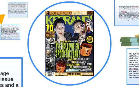 Kerrang front cover page analysis by Neil Toner on Prezi
