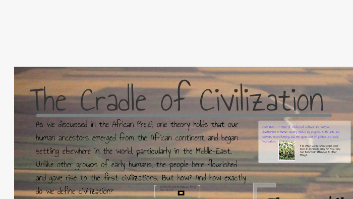The Cradle of Civilization by Robert Crisp on Prezi