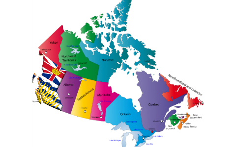 Map of Canada by Farida Helmy on Prezi