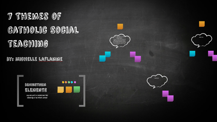7 Themes of Catholic Social teaching by Michelle L on Prezi