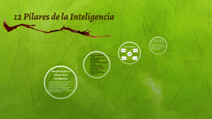 12 Pilares de la Inteligencia by Doroty Martinez on Prezi