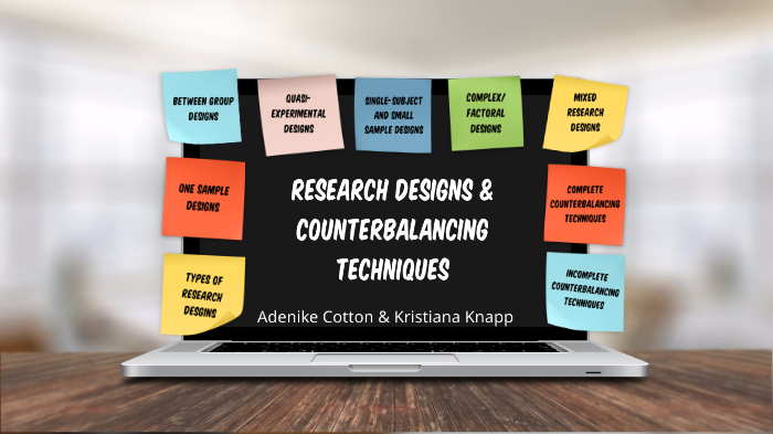 Research Design and Counterbalancing Schematic by Adenike Cotton on Prezi