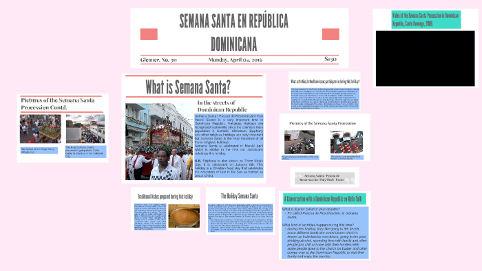 SEMANA SANTA EN REPUBLICA DOMINICANA by Dessandra Fairclough on Prezi