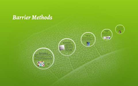 Barrier Methods by Claudia Diaz on Prezi
