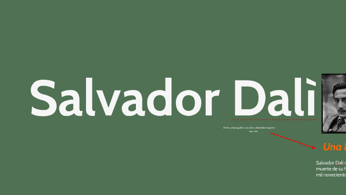 Salvador Dali Project for Spanish Class by Valerie King on Prezi