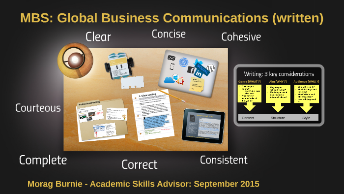 MBS: Global Business Communications (written) by Morag Burnie on Prezi