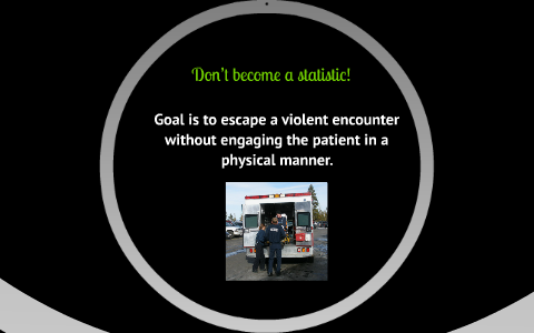 Escaping Violence for EMS by Brandon Stowe