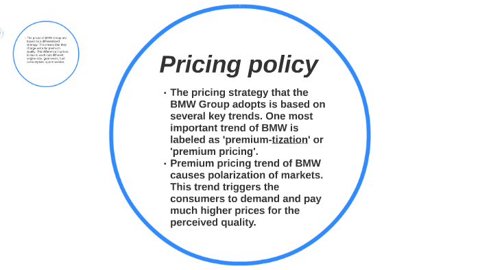 Pricing Policy By Pricing Policy By