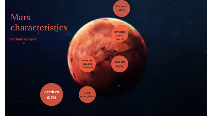 Mars characteristics by Dana Al-Rayes on Prezi