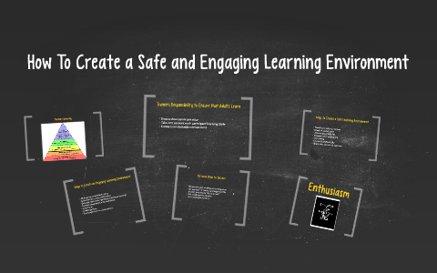 How To Create a Safe and Engaging Learning Environment by Chiquita ...