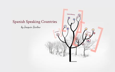 Spanish Speaking Countries and Nationalities by Joaquin Barlow