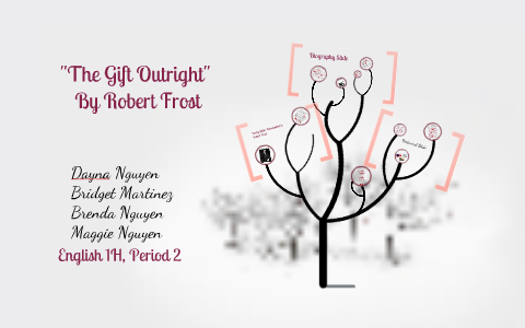 "Robert Frost: The Gift Outright" by DBBM NMNN on Prezi