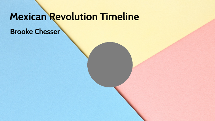 Mexican Revolution Timeline by Brooke Chesser on Prezi