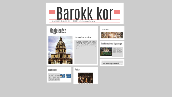 Barokk kor by Luca Vörös on Prezi