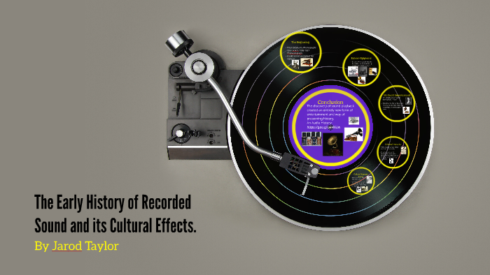 The Early History of Recorded Sound and its Cultural Effects by Jarod ...