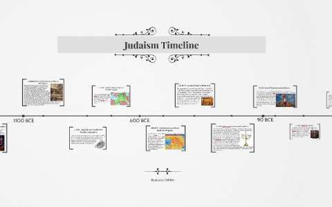 Judaism Timeline by Jessica Dobbin on Prezi
