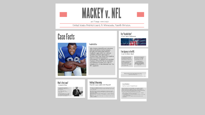 MACKEY v. NFL by JD Ogilvie on Prezi