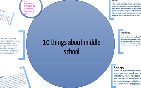 10 things about middle school by Isaac Fields on Prezi