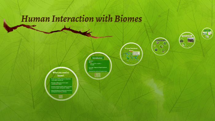 Human Interaction with Biomes by on Prezi