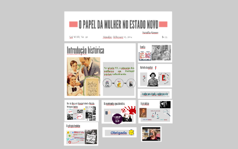 O PAPEL DA MULHER NO ESTADO NOVO by Natalia Koper on Prezi