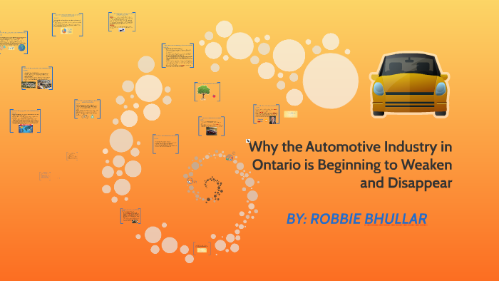 Why the Automotive Industry in Ontario is Beginning to Weake by Robbie ...