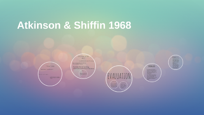 Atkinson & Shiffin 1968 by Alex Mikhail on Prezi
