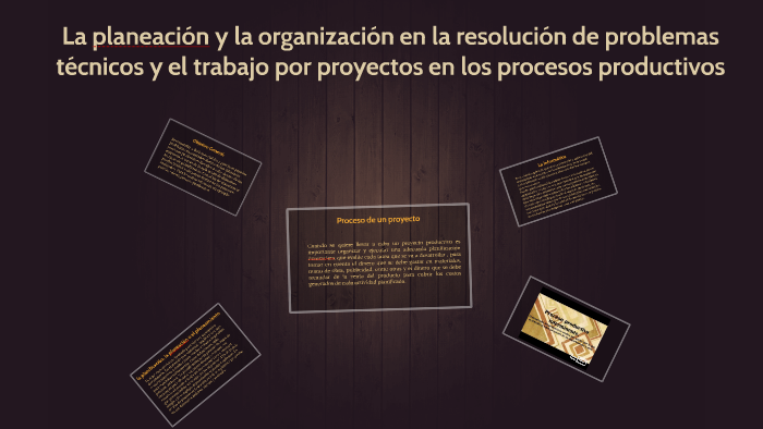 La planeación y la organización en la resolucion de problema by Lorena Real Tellez