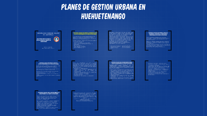 Planes de gestion urbana en huehuetenango by 7158 Arq. Gildardo Yovany ...