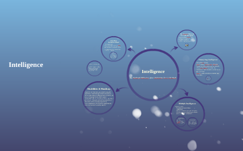 Intelligence by Kayleigh Mahoney