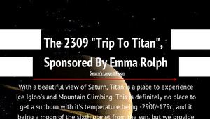 Trip To Titan by Emma Rolph by Emily Rolph on Prezi Design