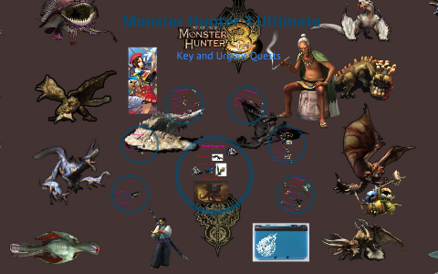 Monster hunter 3 Ultimate Key Quests and urgent by Damian Webb on Prezi