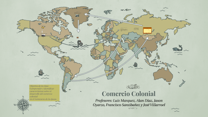 Comercio Colonial by Pancho muñones Cuadrados Main Riven on Prezi