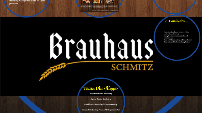 Brauhaus Schmitz by Cole Hewitt on Prezi