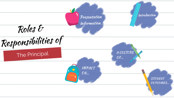 The Principal: Roles & Responsibilities by Elisa Alvarez on Prezi