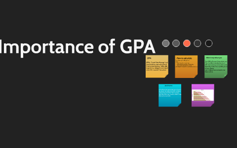 Importance of GPA by Bryan Olivares on Prezi
