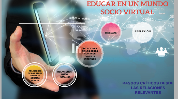Educar en un mundo socio virtual by Karla Paola Estrada Tún on Prezi