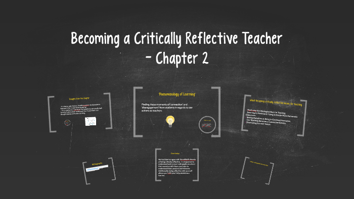 Becoming a Critically Reflective Teacher by Jennifer Rojas on Prezi