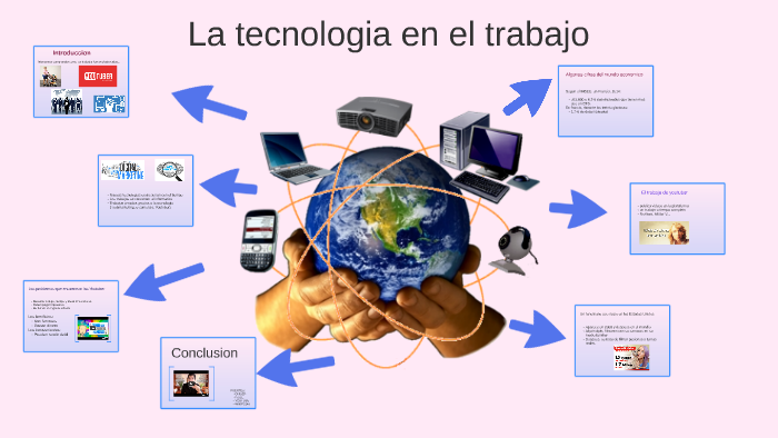 La tecnologia en el trabajo by oceane vandenbussche on Prezi