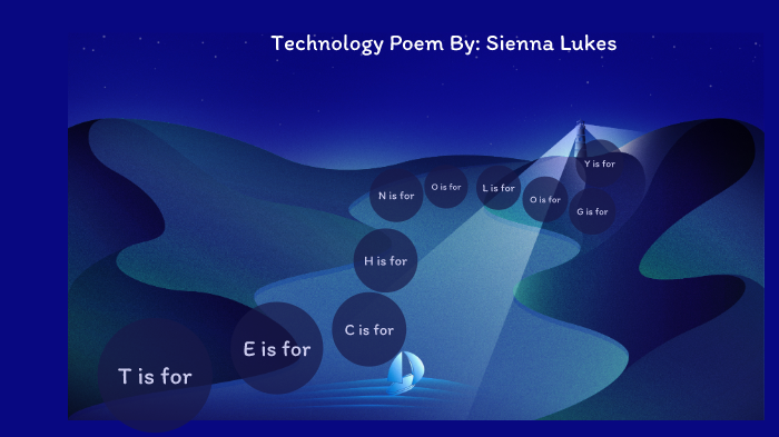 Technology poem By: Sienna Lukes by Sienna Lukes on Prezi