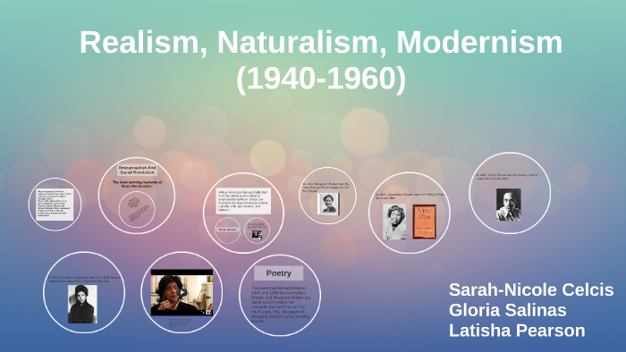Realism, Naturalism, Modernism (1940-1960) by Gloria Salinas on Prezi
