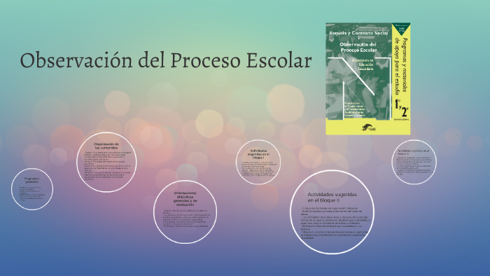 Observaciòn del Proceso Escolar by tania galvez leon on Prezi
