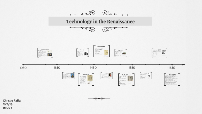 Technology in the Renaissance by Christie Raffa on Prezi