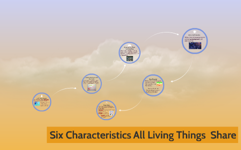 Six Characteristics All Living Things Share by Estefania Maravilla on Prezi