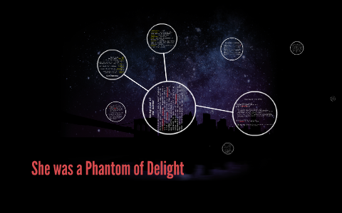 She was a Phantom of Delight by Katrina Miranda on Prezi