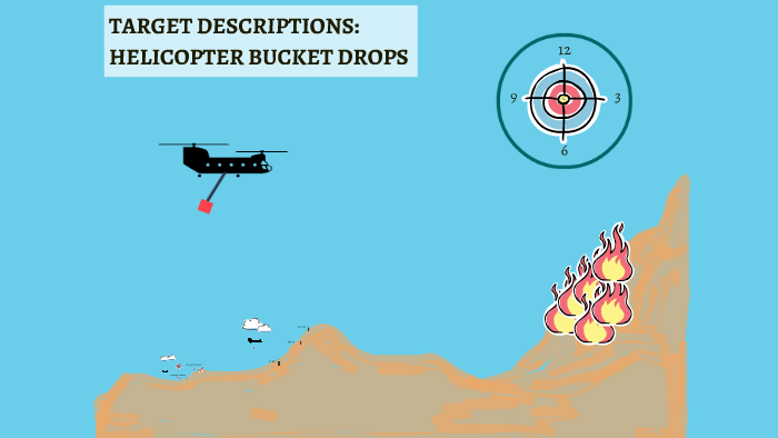 Target Descriptions - Helicopter Bucket Drops by Susan Bissell on Prezi