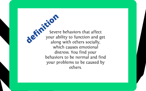 Eccentric Personality Disorders by roni murray on Prezi