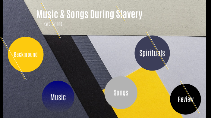 Music & Songs During Slavery by Kyra Wright on Prezi