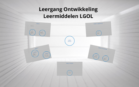 Leergang Ontwikkeling Leermiddelen LGOL by Antoine Calis on Prezi