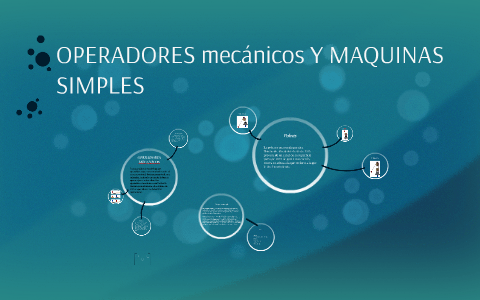 OPERADORES MECANICOS Y MAQUINAS SIMPLES by Katherine Gonzalez on Prezi