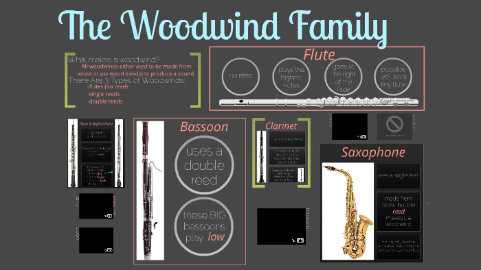 The Woodwind Family by Patrick Batiste on Prezi